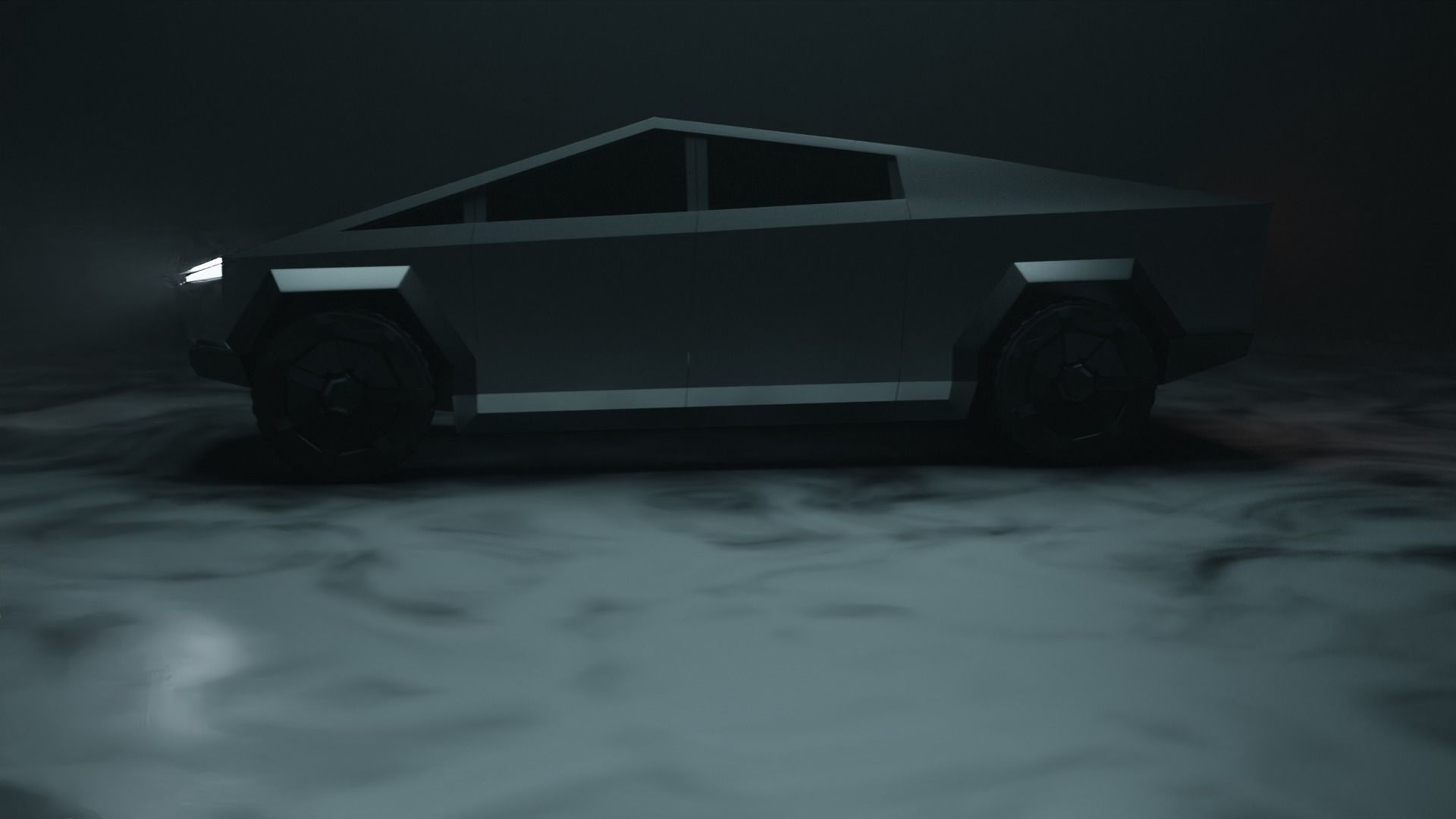 Cybertruck 3D model - unrigged 3D model | CGTrader