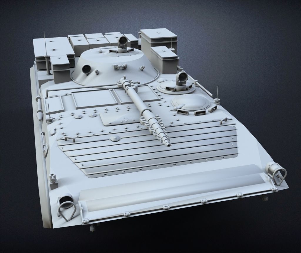 Infantry fighting vehicle BMP-1 3D model 3D printable | CGTrader