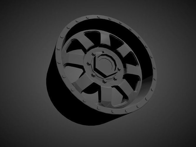 New for 2021 Fuel Baja with offroad tires for Hotwheels 3D model 3D ...