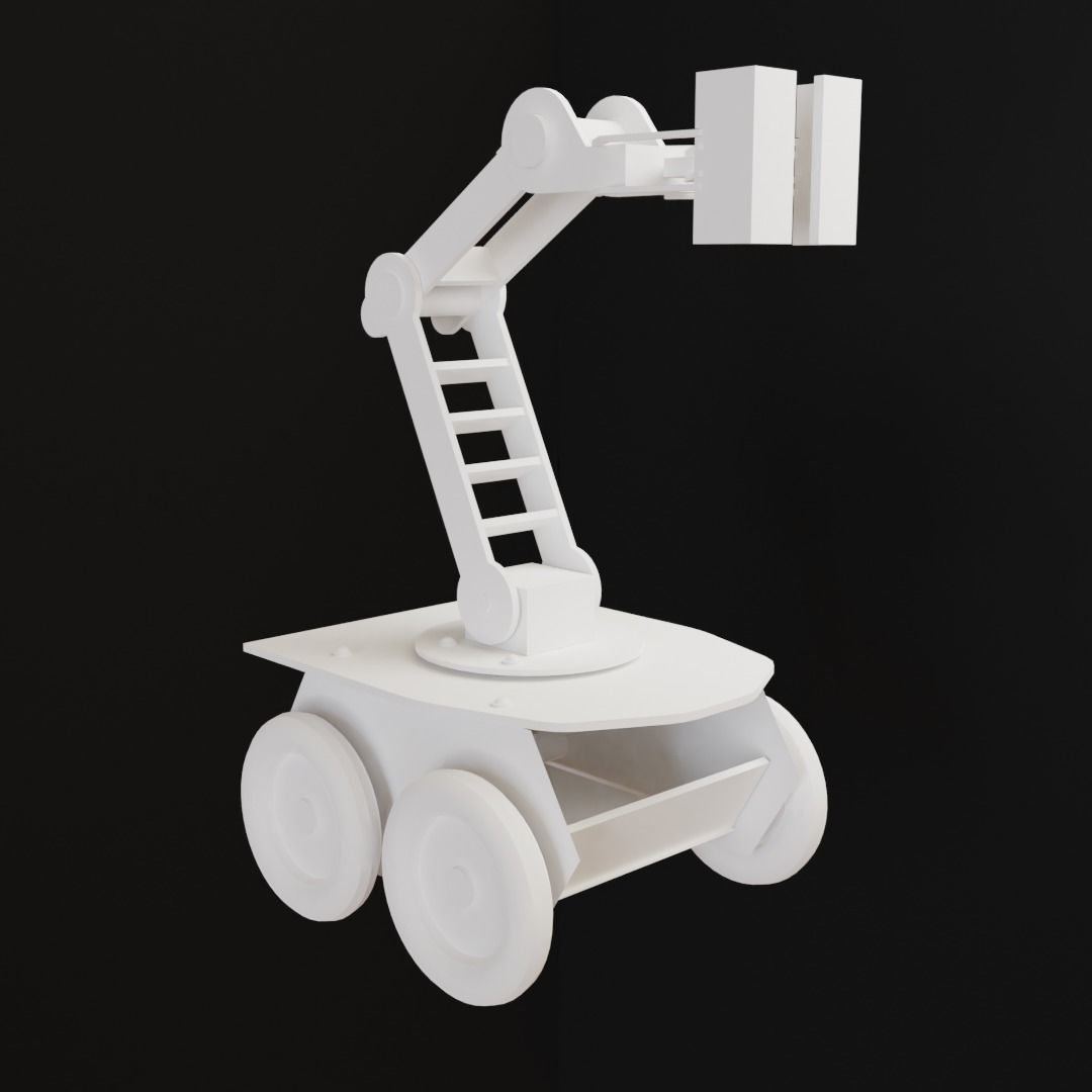 Mobile Robot free 3D model | CGTrader