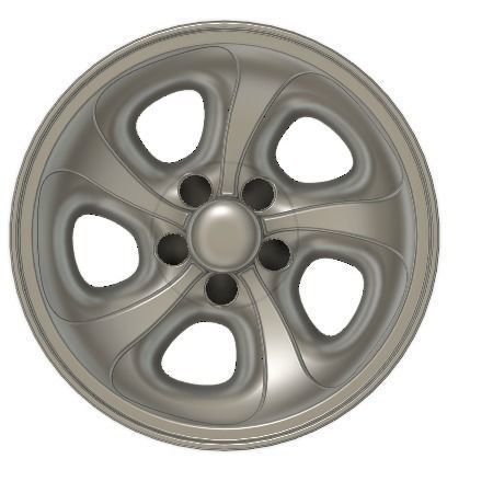 3d printable Chevy wheel 3D model 3D printable | CGTrader