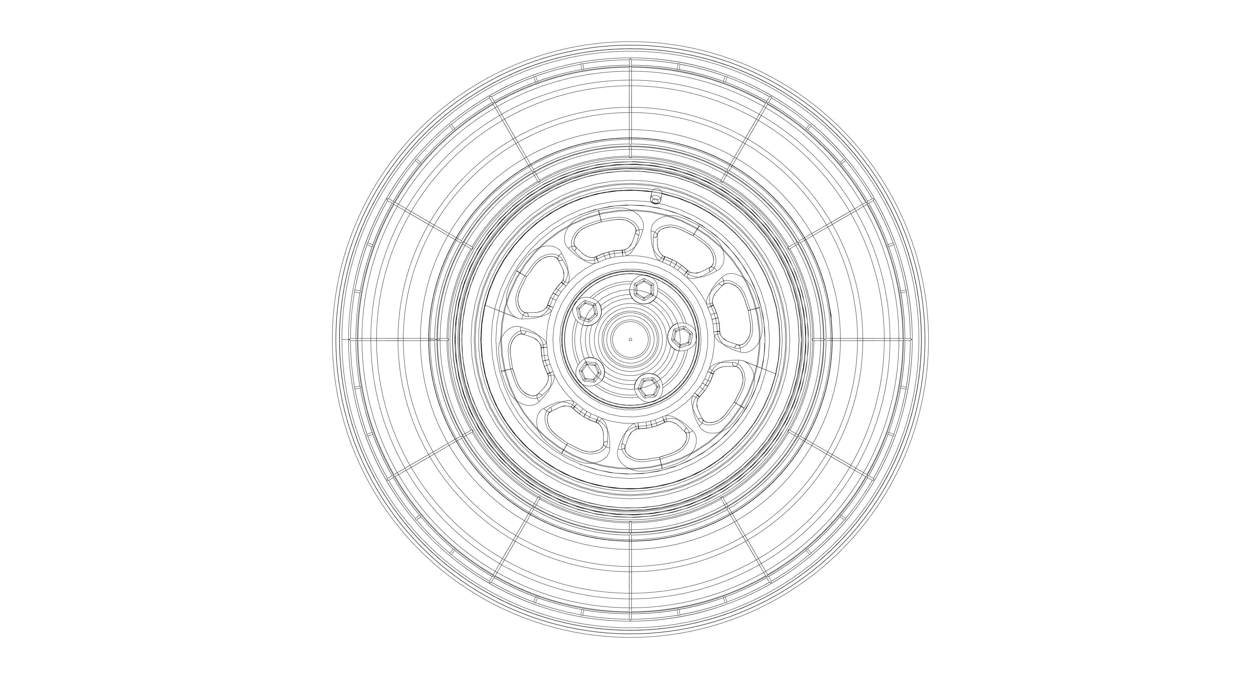 3d printable modern Nascar wheel 3D model 3D printable | CGTrader