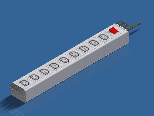 19 inch Rack Mount Power Panel free 3D model | CGTrader