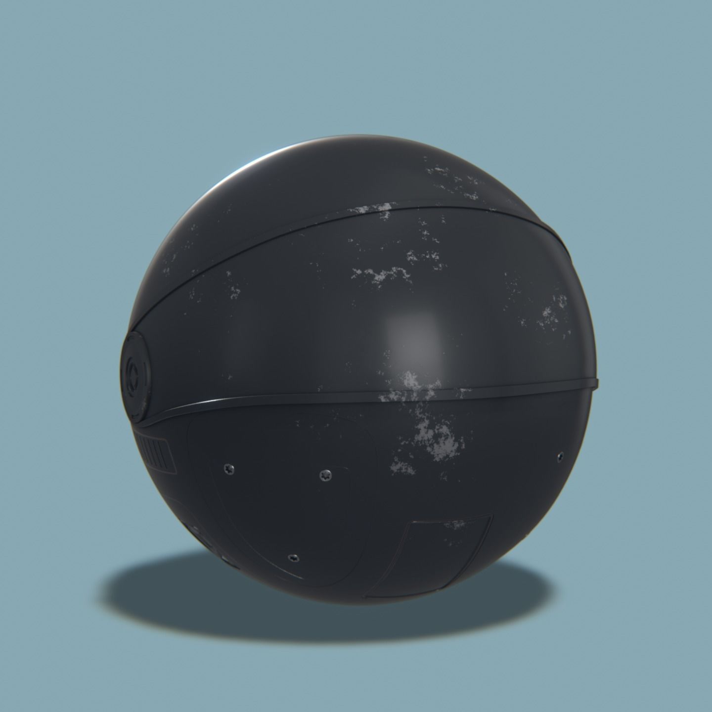 RoboBall 3D model rigged | CGTrader
