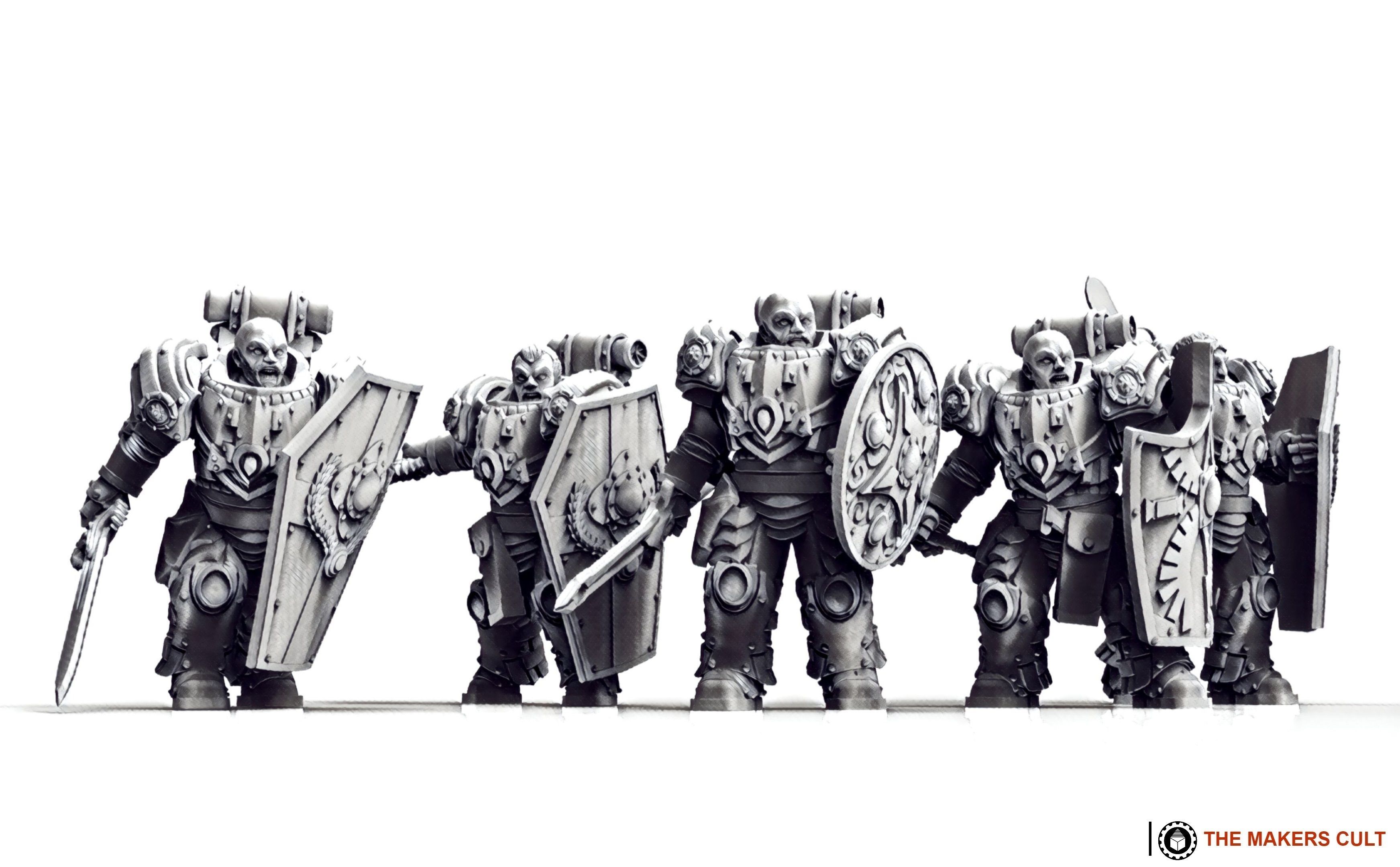 Black Knights - Swordsworn 3D model 3D printable | CGTrader