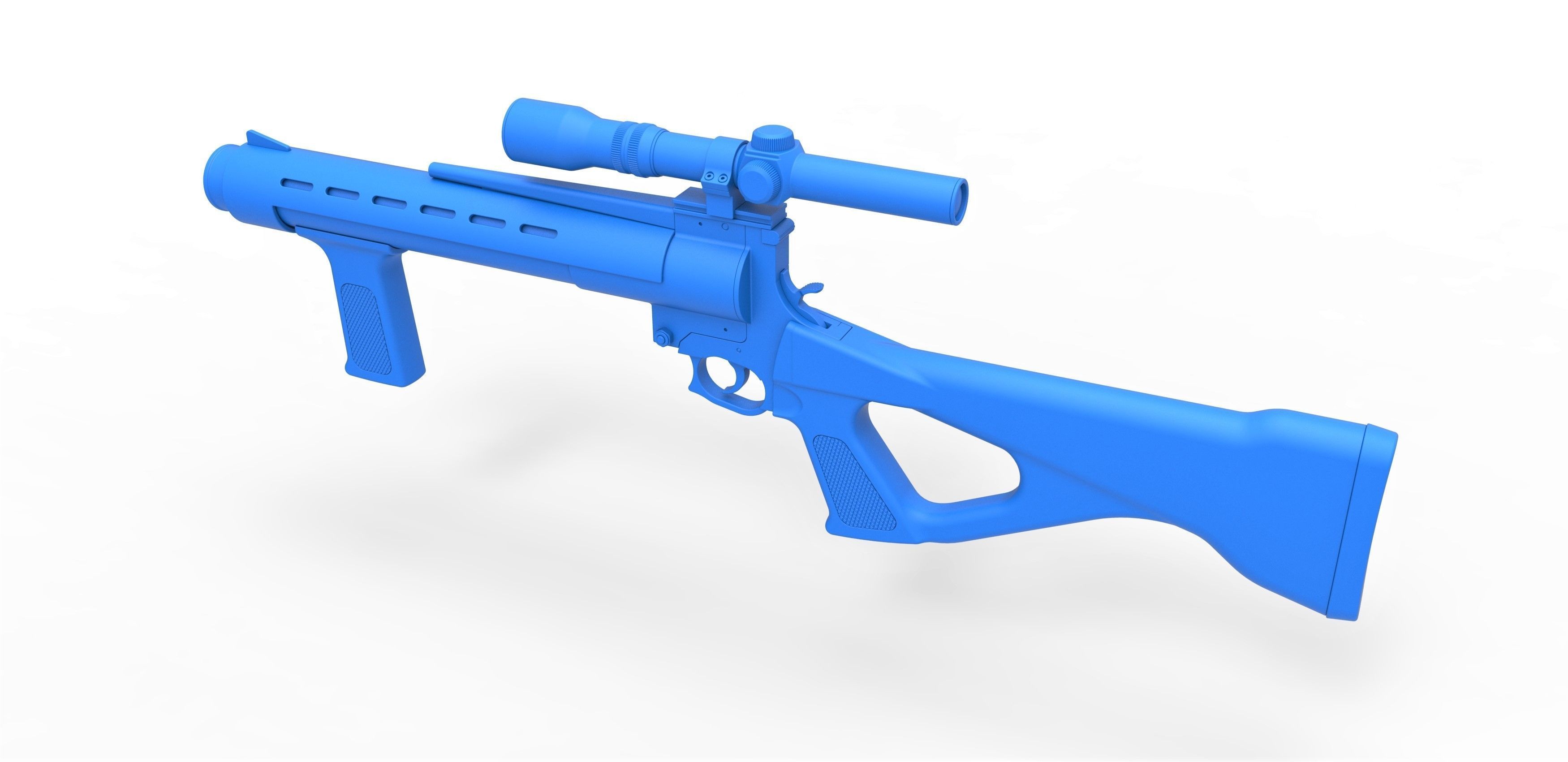 Deathwatch Blaster Rifle from The Mandalorian TV series 3D model | CGTrader