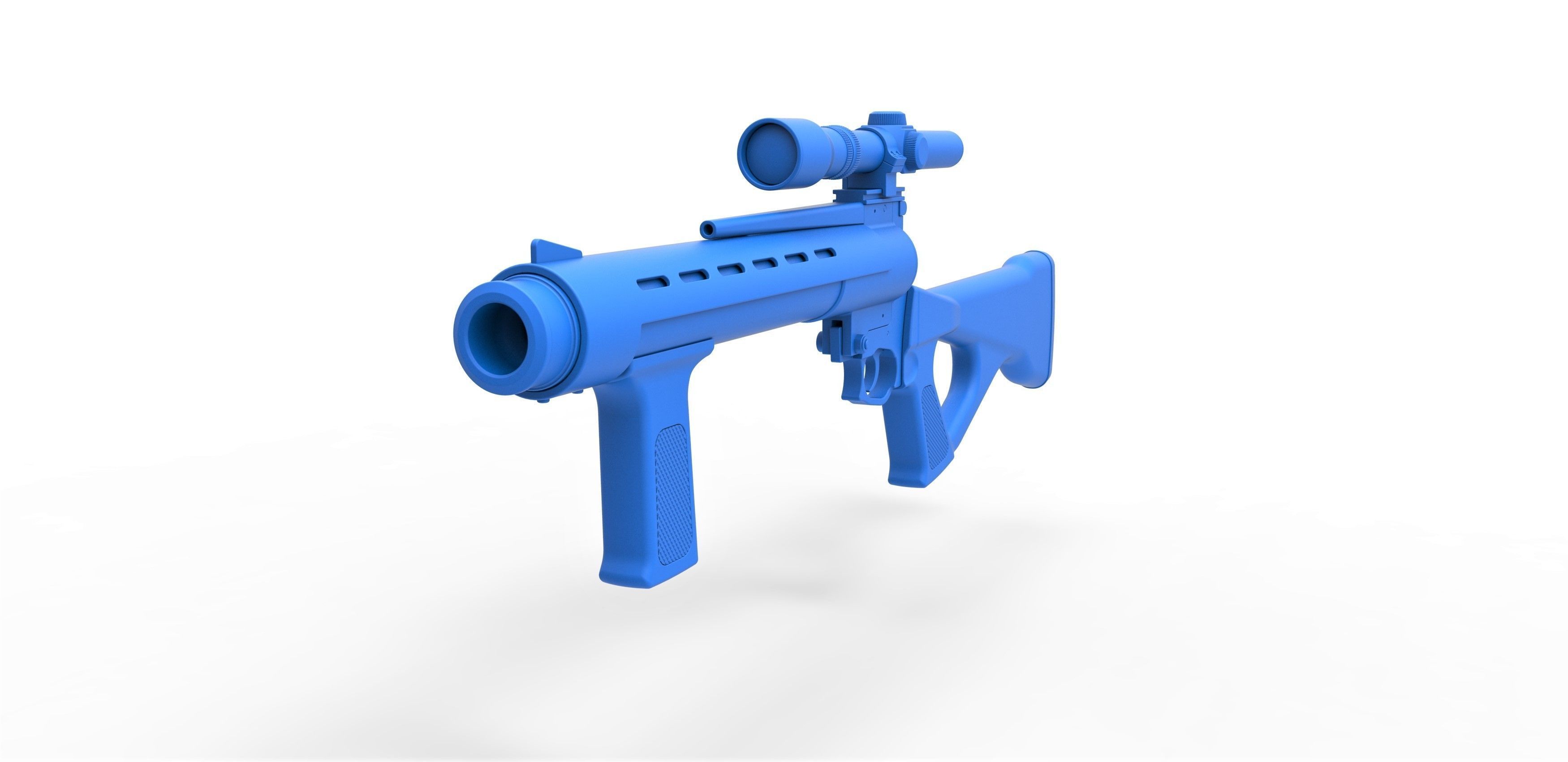 Deathwatch Blaster Rifle from The Mandalorian TV series 3D model | CGTrader