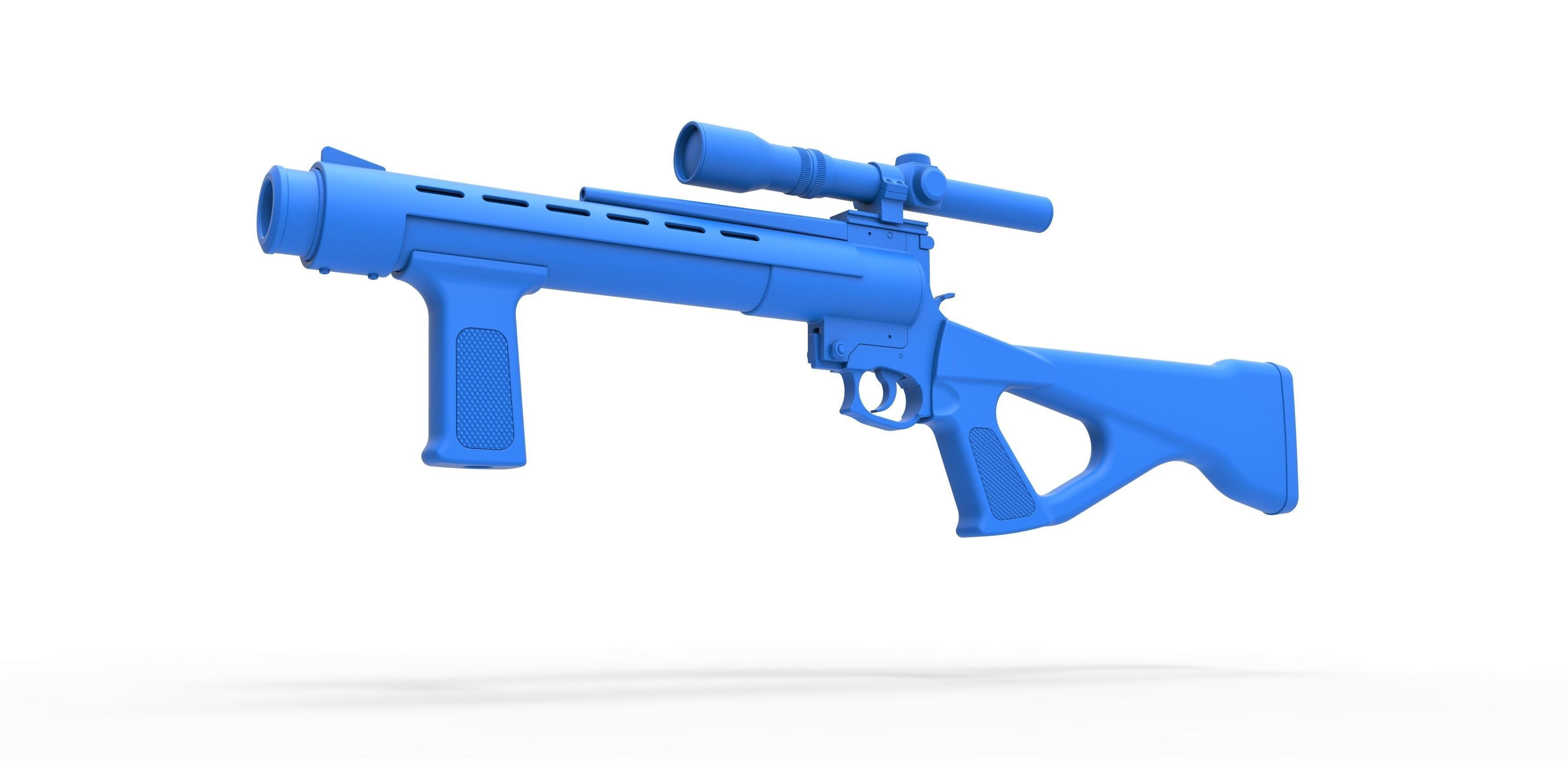 Deathwatch Blaster Rifle from The Mandalorian TV series 3D model | CGTrader