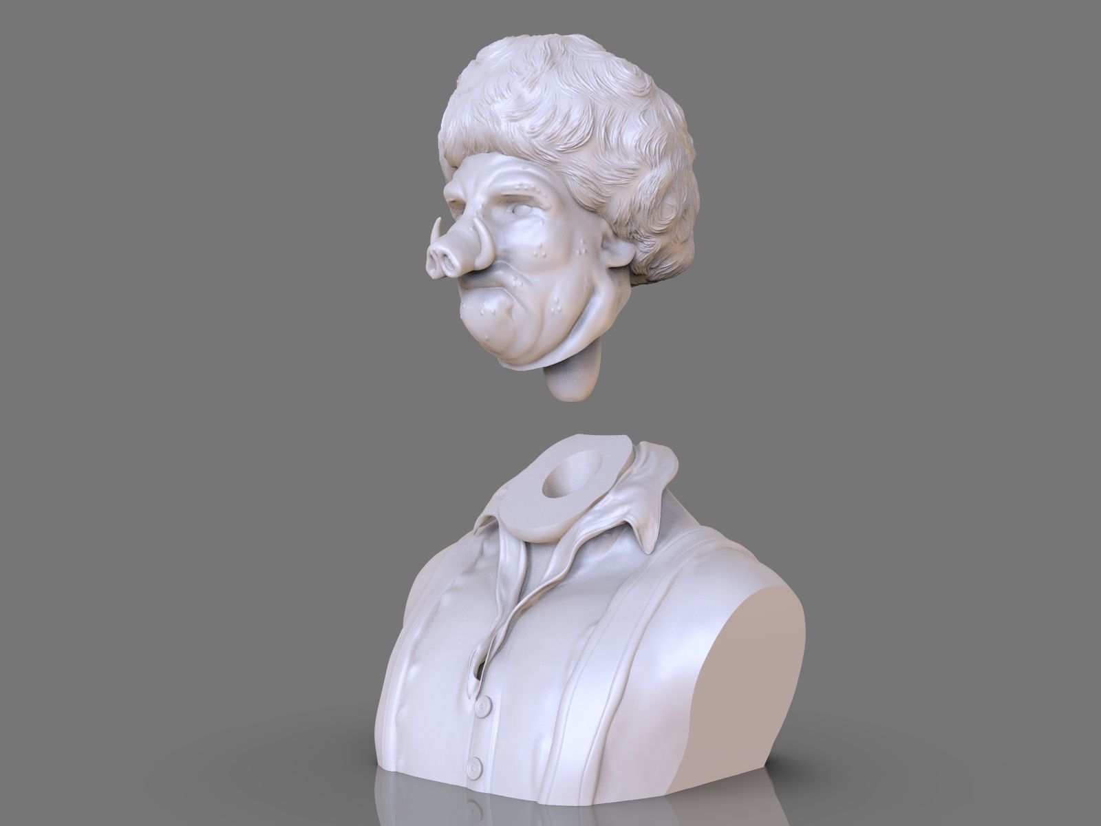 Wookalar Bust 3D model 3D printable | CGTrader