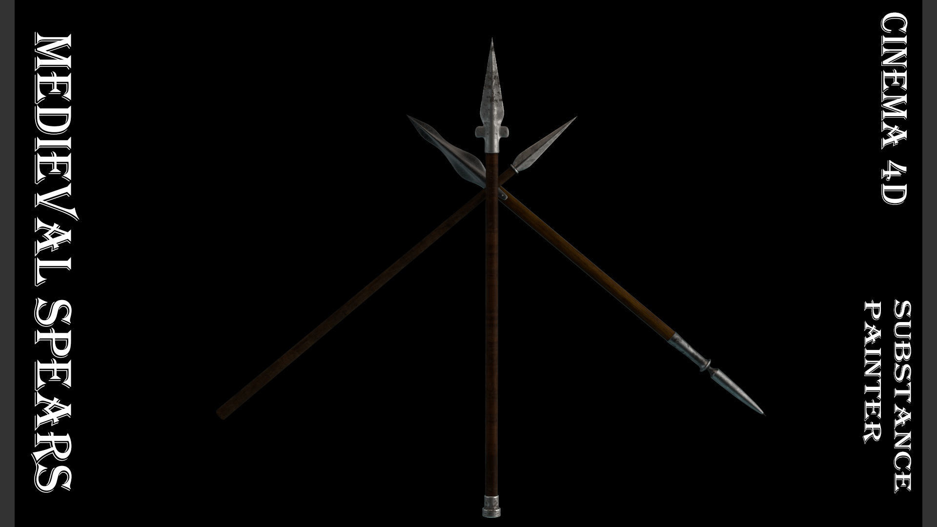 Spears COLLECTION 3D | CGTrader