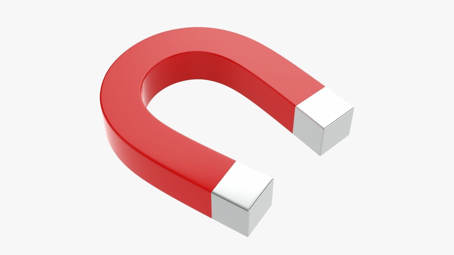 Horseshoe magnet 3D model | CGTrader