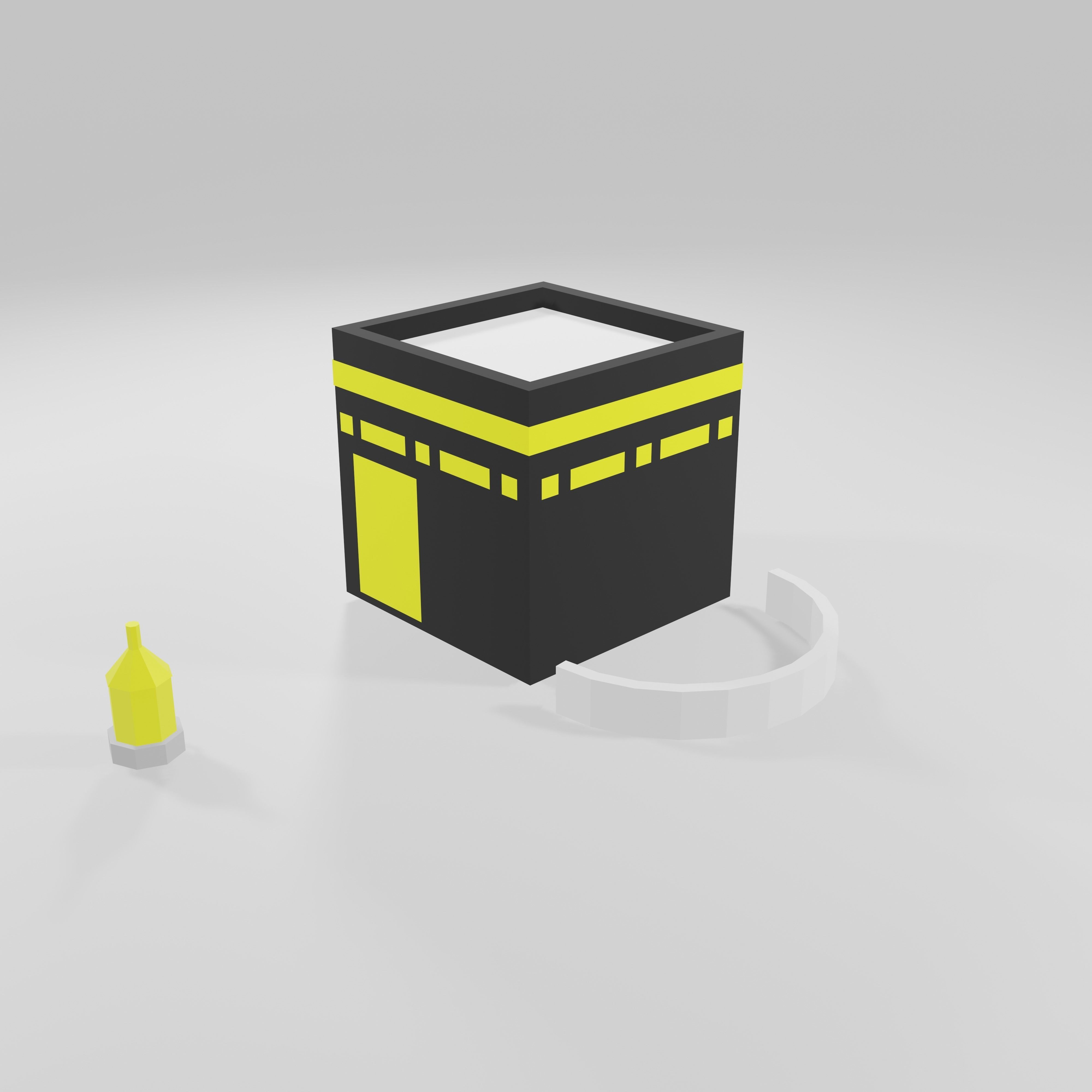 a kaaba model 3D model 3D printable | CGTrader