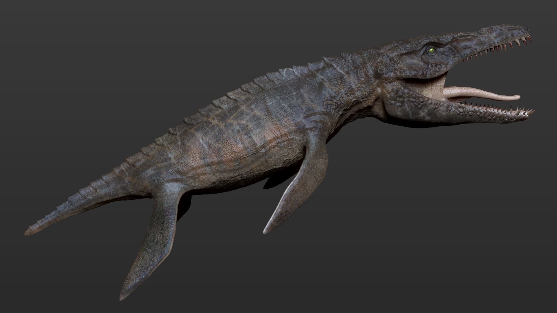 Predator X - Pliosaurus Funkei Sea Monster Series 2 Sculpt 3D model ...