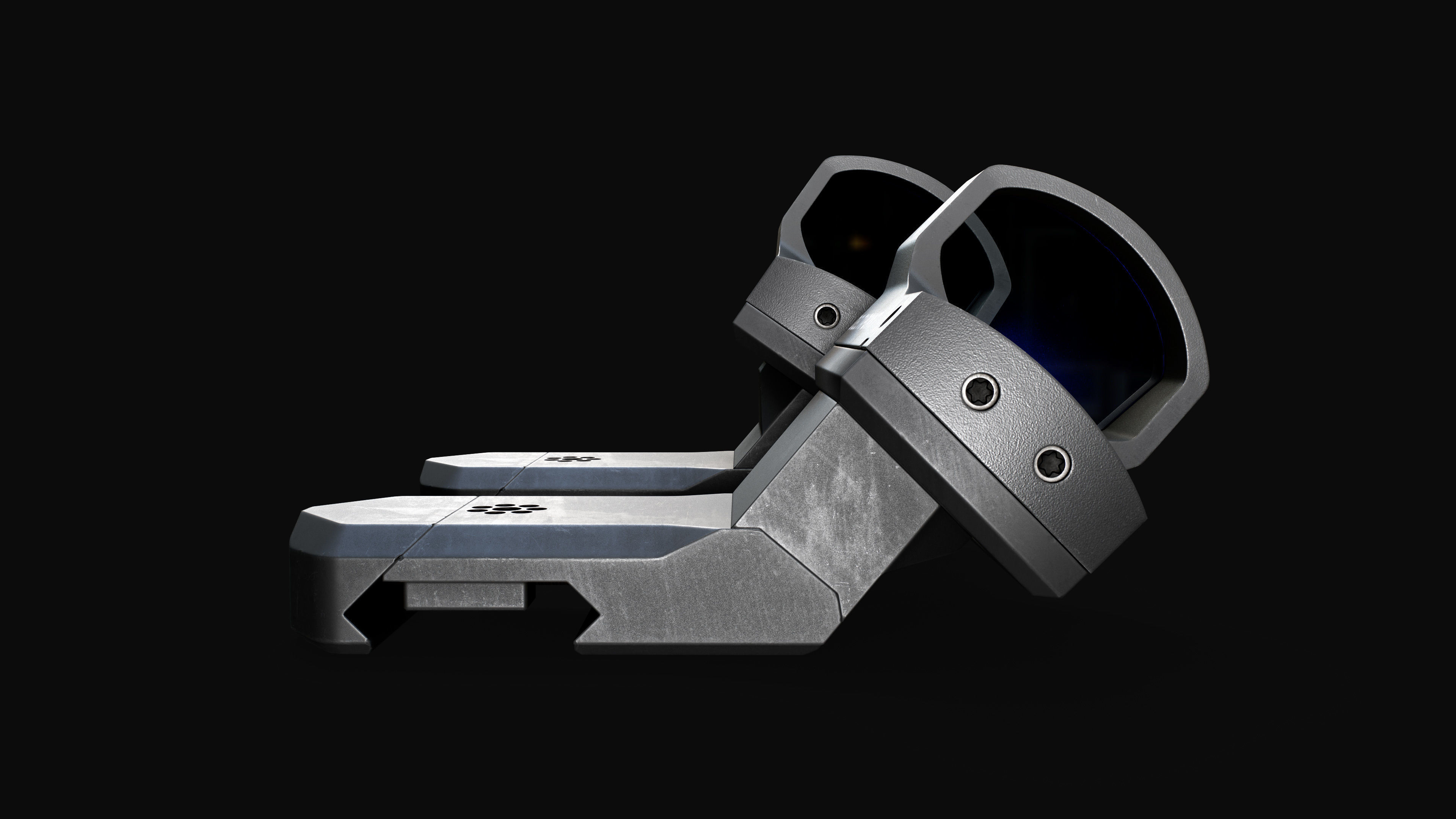 Arisaka Offset Optic Mount free VR / AR / low-poly 3D model | CGTrader