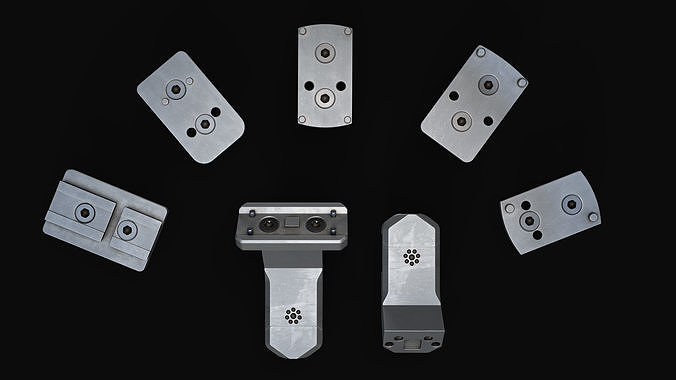 Arisaka Offset Optic Mount free VR / AR / low-poly 3D model | CGTrader