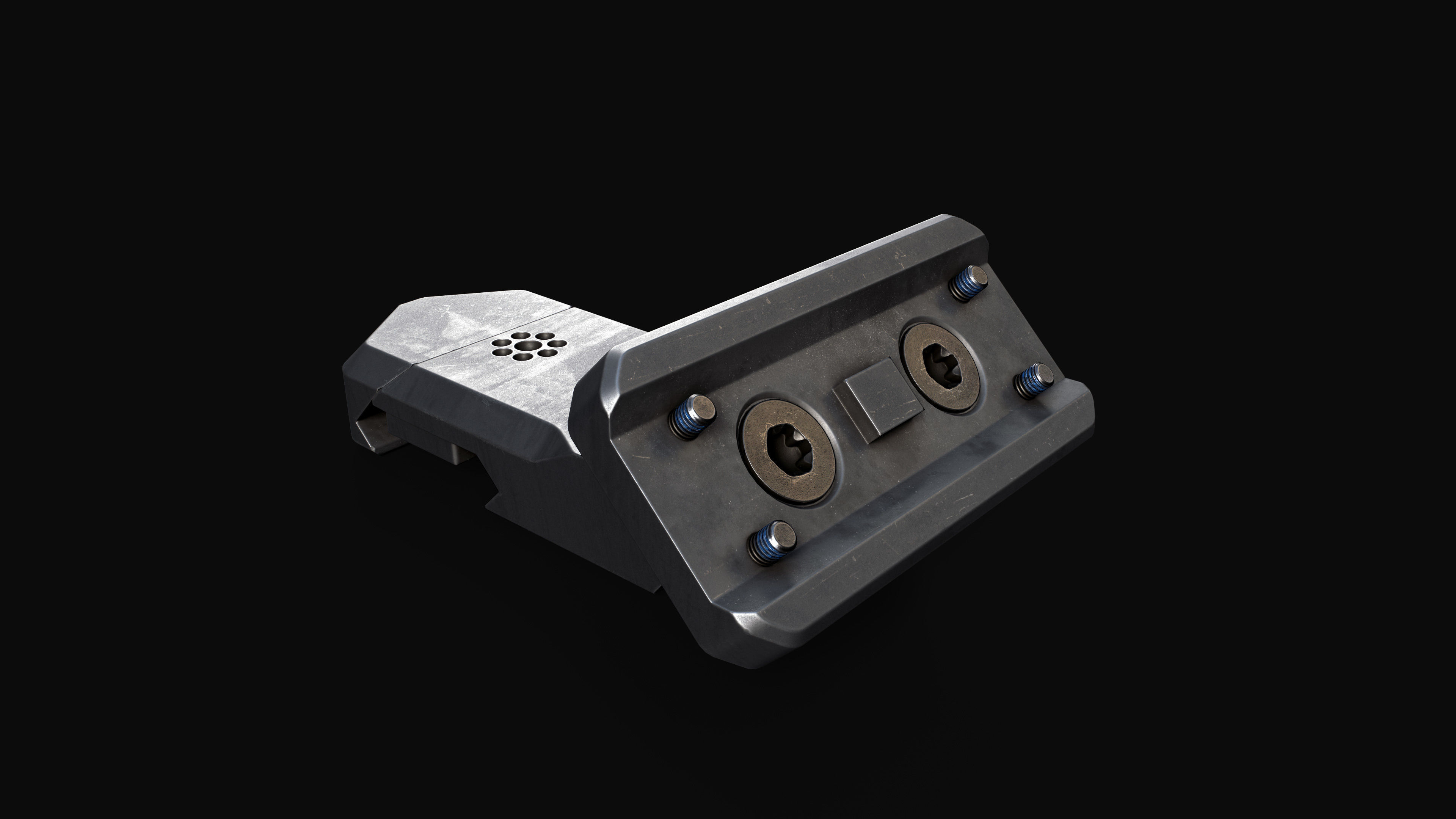 Arisaka Offset Optic Mount free VR / AR / low-poly 3D model | CGTrader