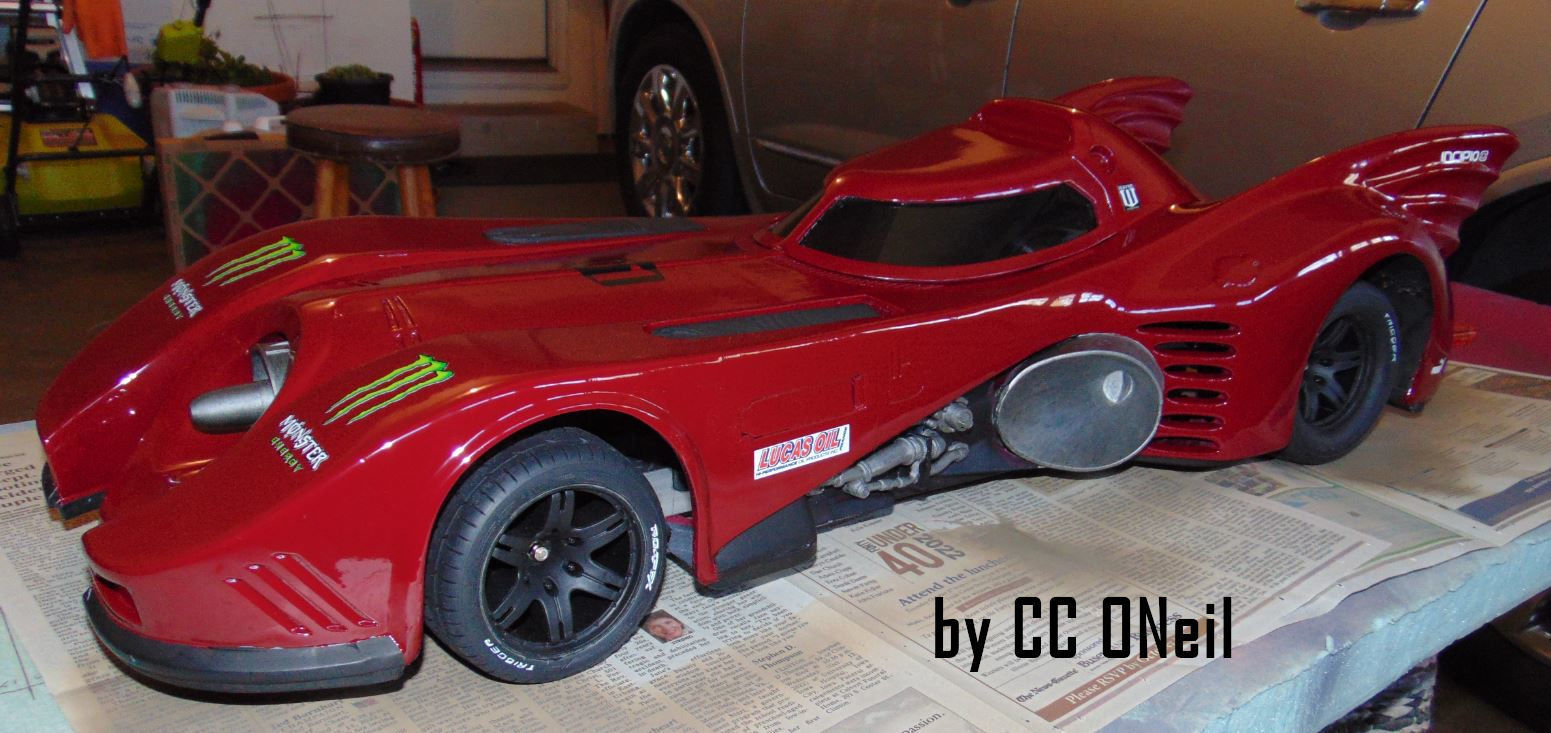 Batmobile Scale model 3D model 3D printable | CGTrader