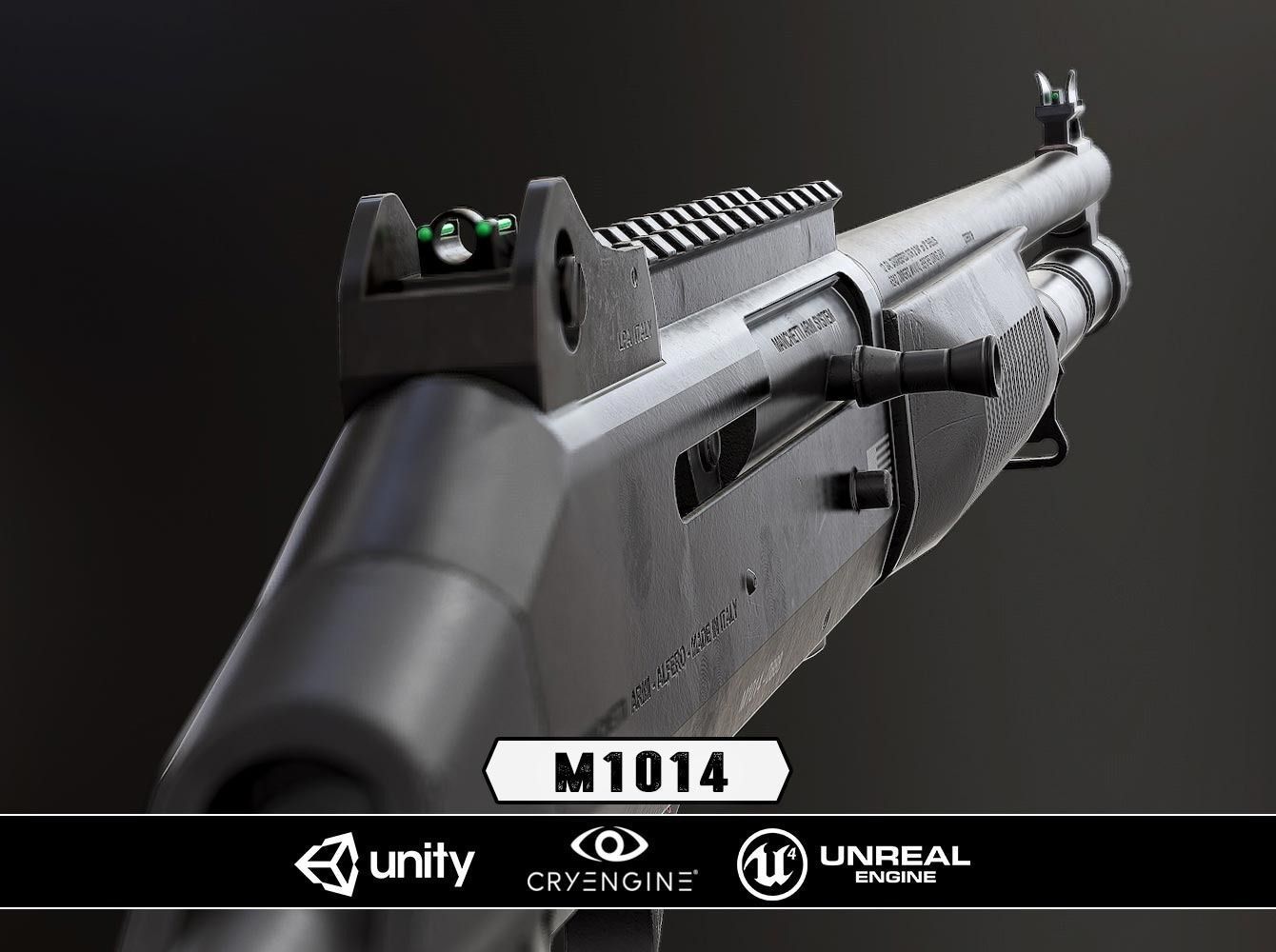 3D model COMPLETE WEAPONS PACK - Models and Textures VR / AR / low-poly ...