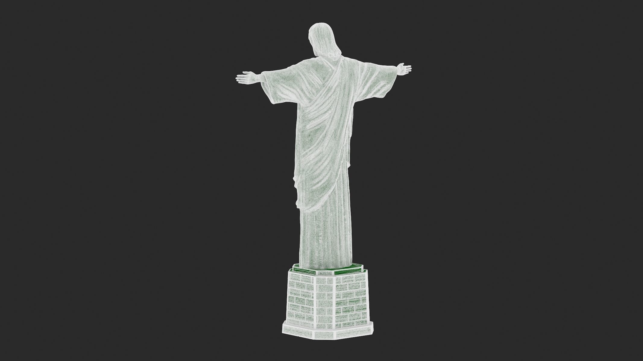 Christ the Redeemer Statue 3D Print 3D model 3D printable | CGTrader