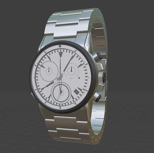 Classic Watch 3D model 3D model | CGTrader