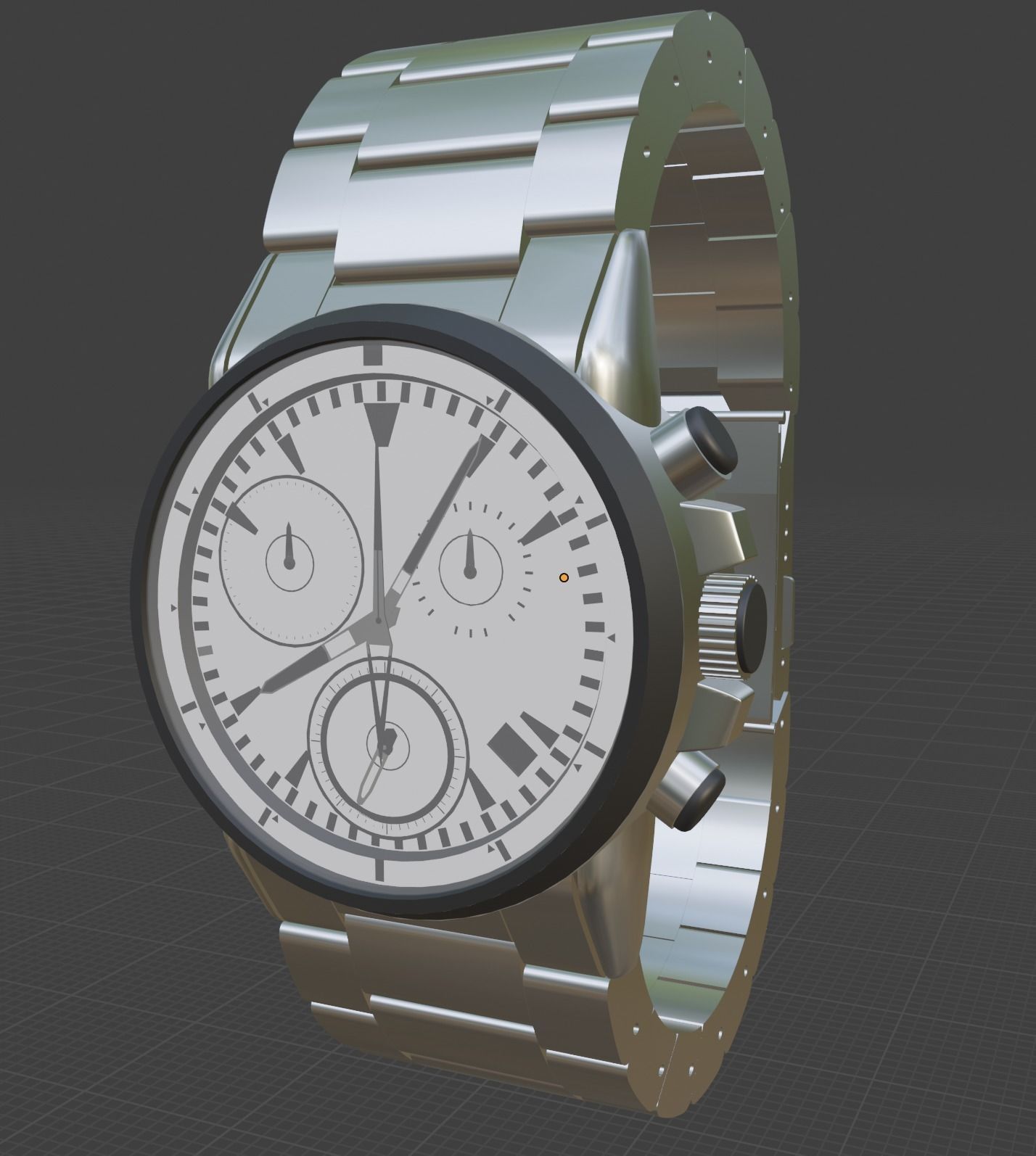Classic Watch 3D model 3D model | CGTrader