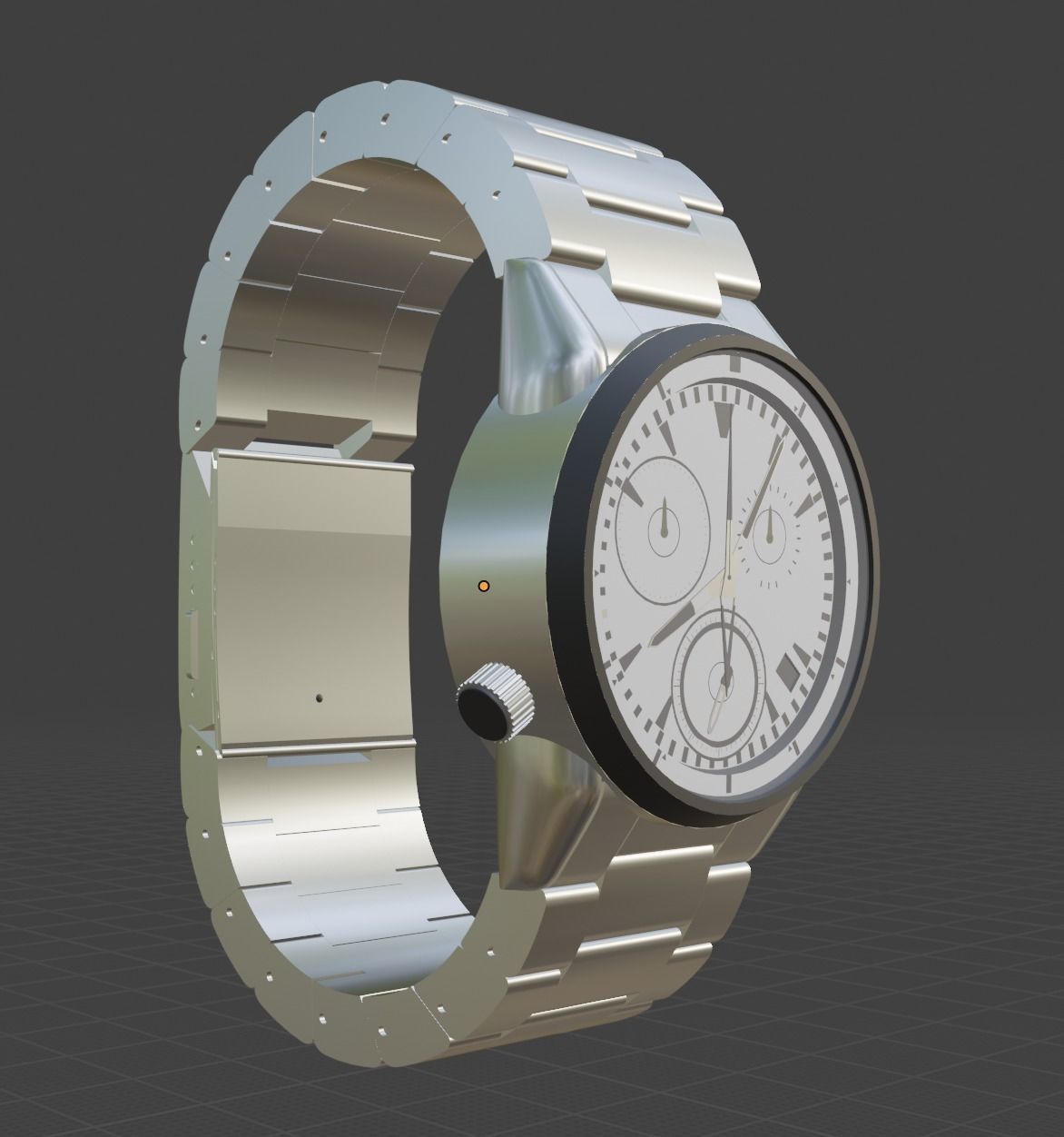 Classic Watch 3D model 3D model | CGTrader