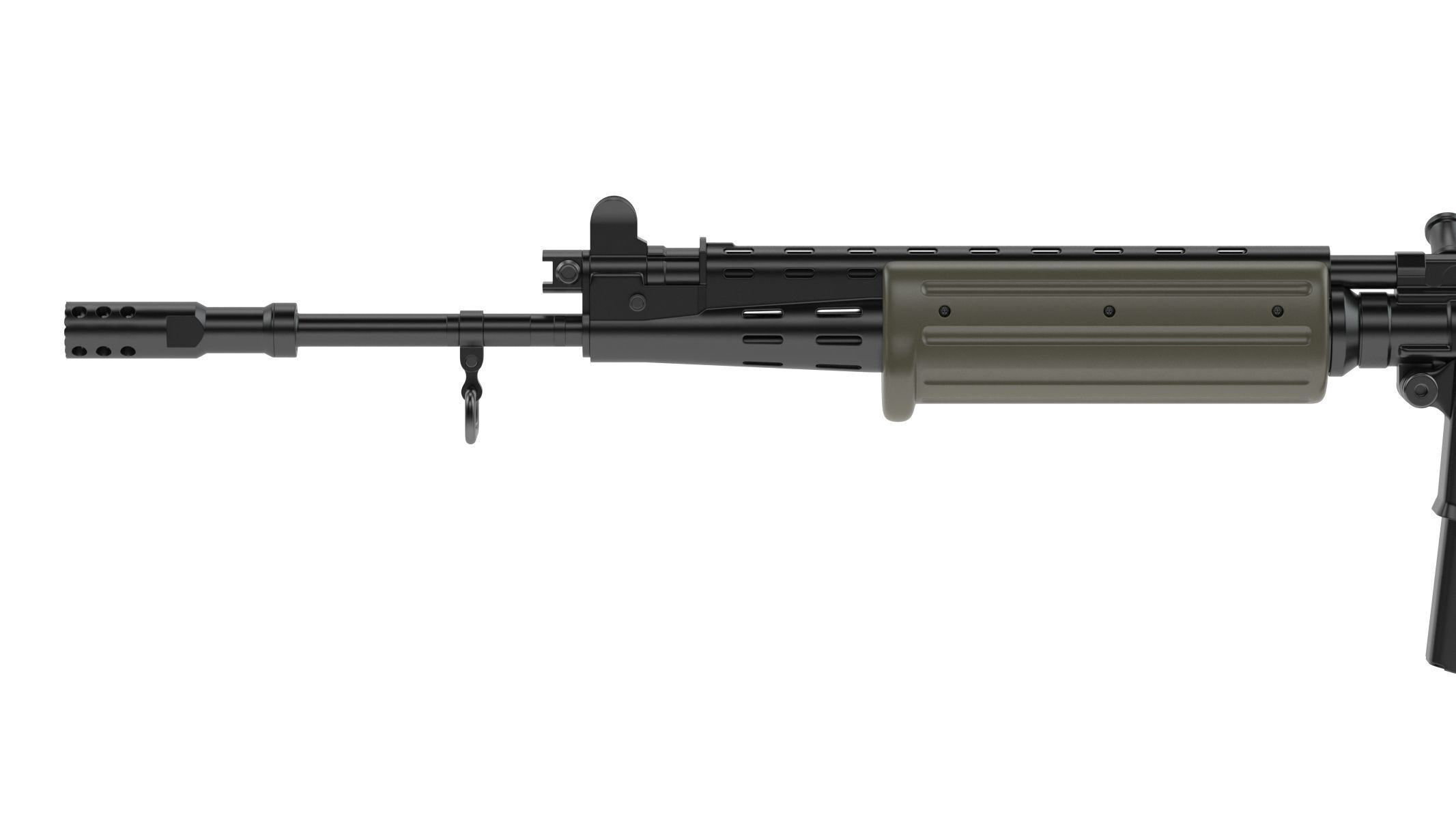 FN CAL 3D model | CGTrader