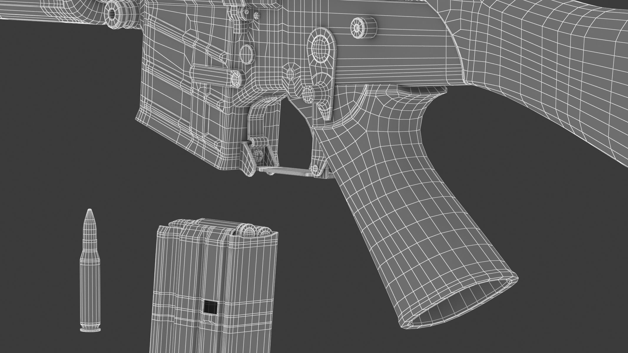 FN CAL 3D model | CGTrader