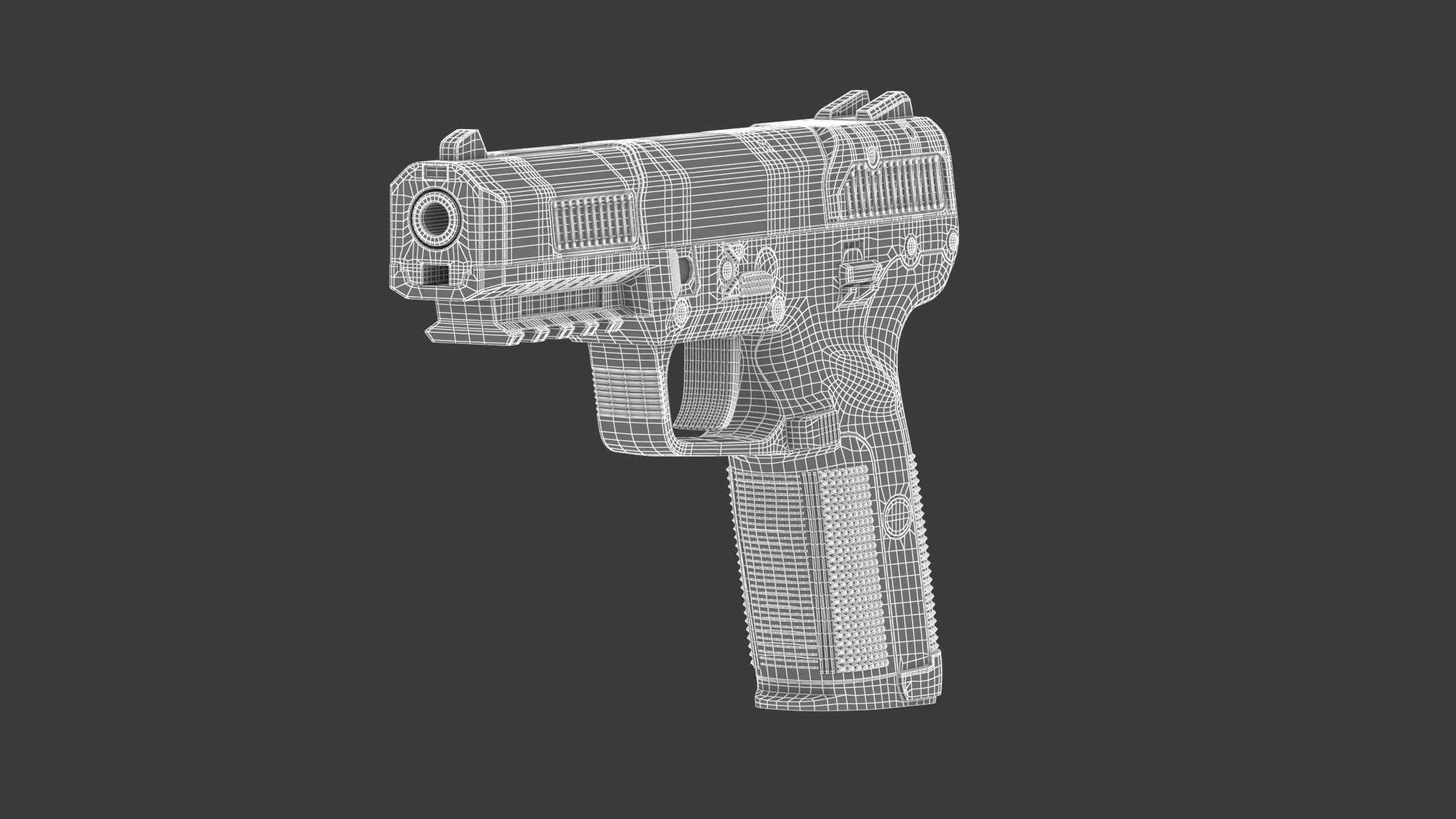 FN Five-seven 3D model | CGTrader