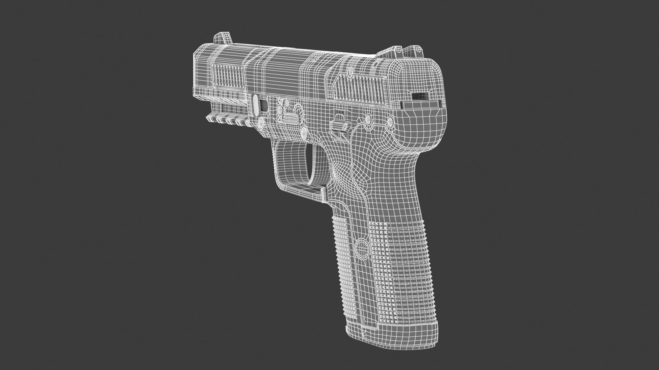 FN Five-seven 3D model | CGTrader