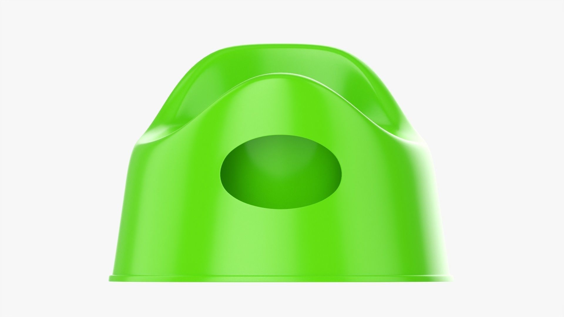 Child plastic toilet pot 3D model | CGTrader