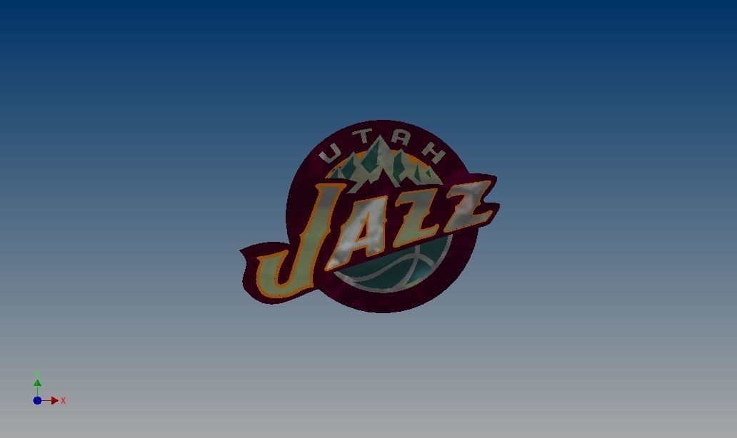 UTAH JAZZ 3D model | CGTrader