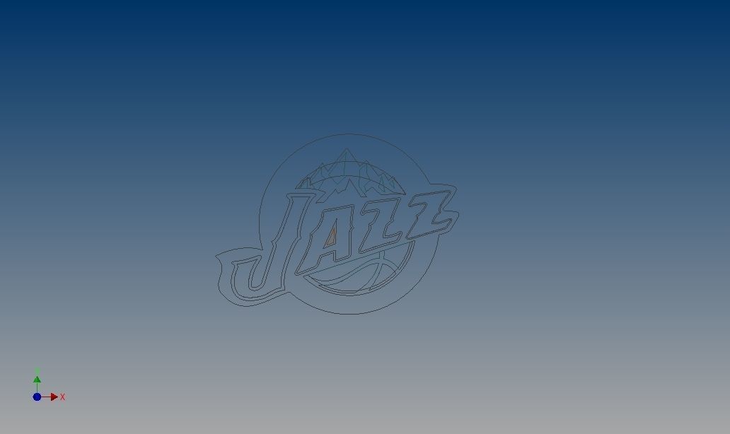 UTAH JAZZ 3D model | CGTrader