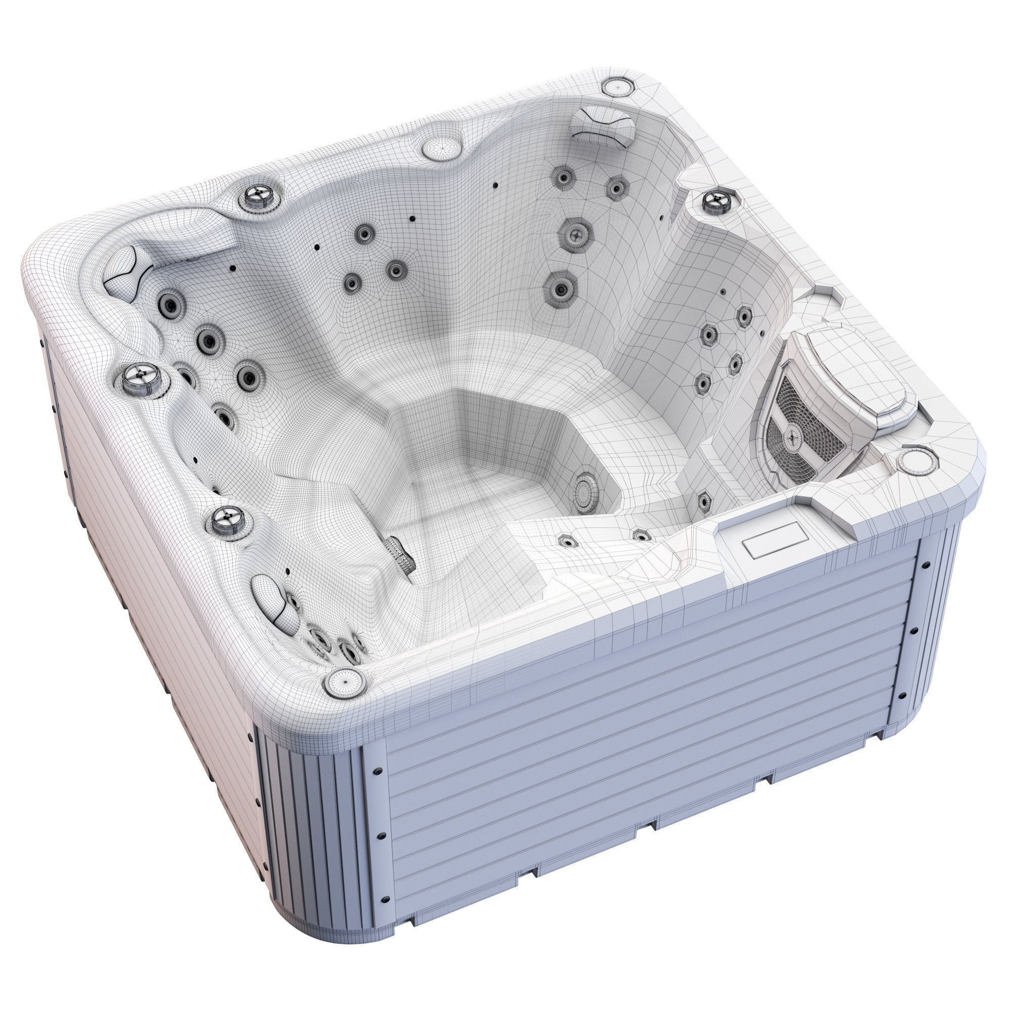 Jacuzzi Balboa SR810C T10 H06B 3D model | CGTrader