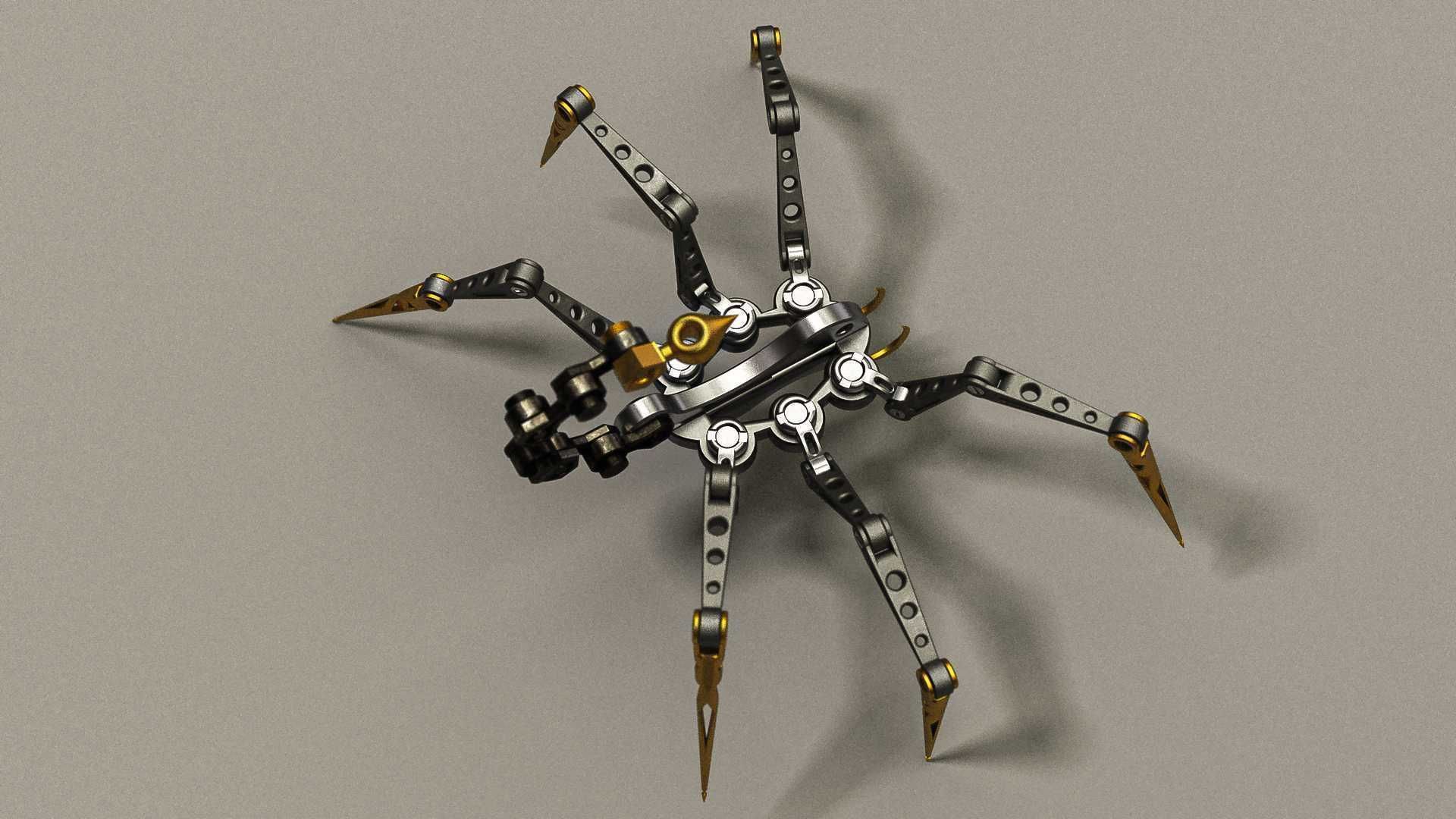 Arachnoid Mecha 3D model | CGTrader