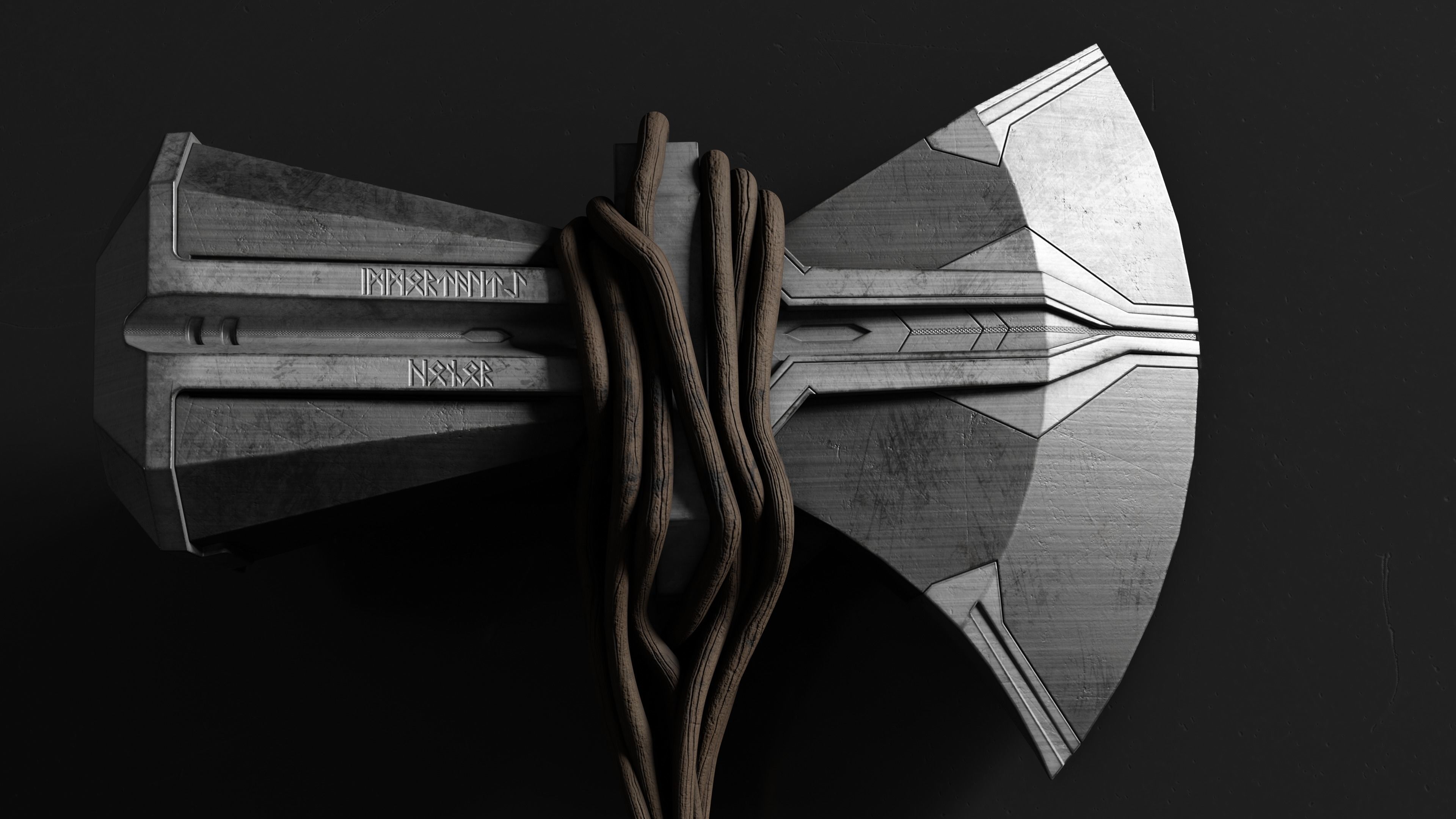 3D model Stormbreaker hobbit axe VR / AR / low-poly | CGTrader