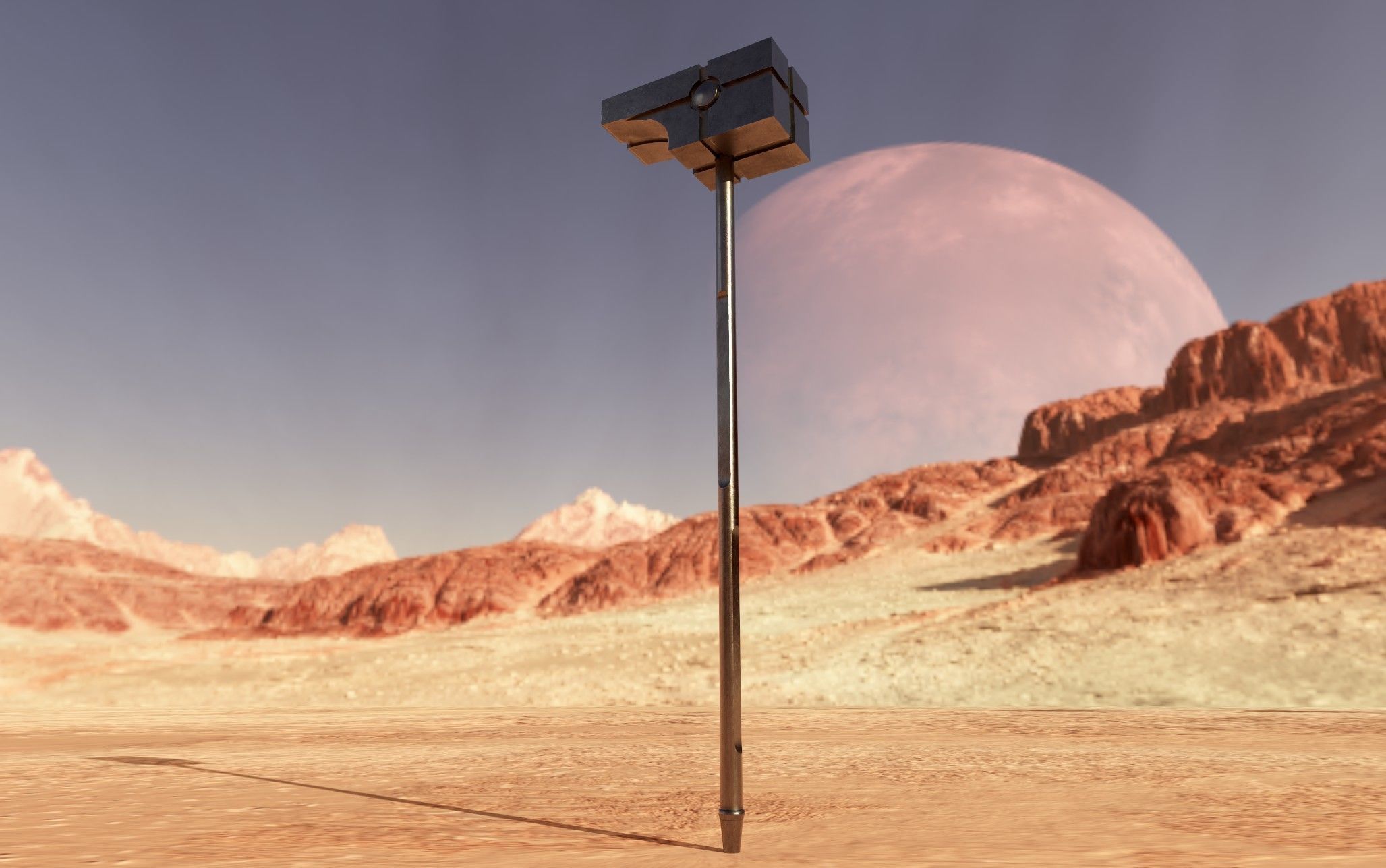 Big hammer Kree Universal Weapon LowPoly Game ready Free free VR / AR ...