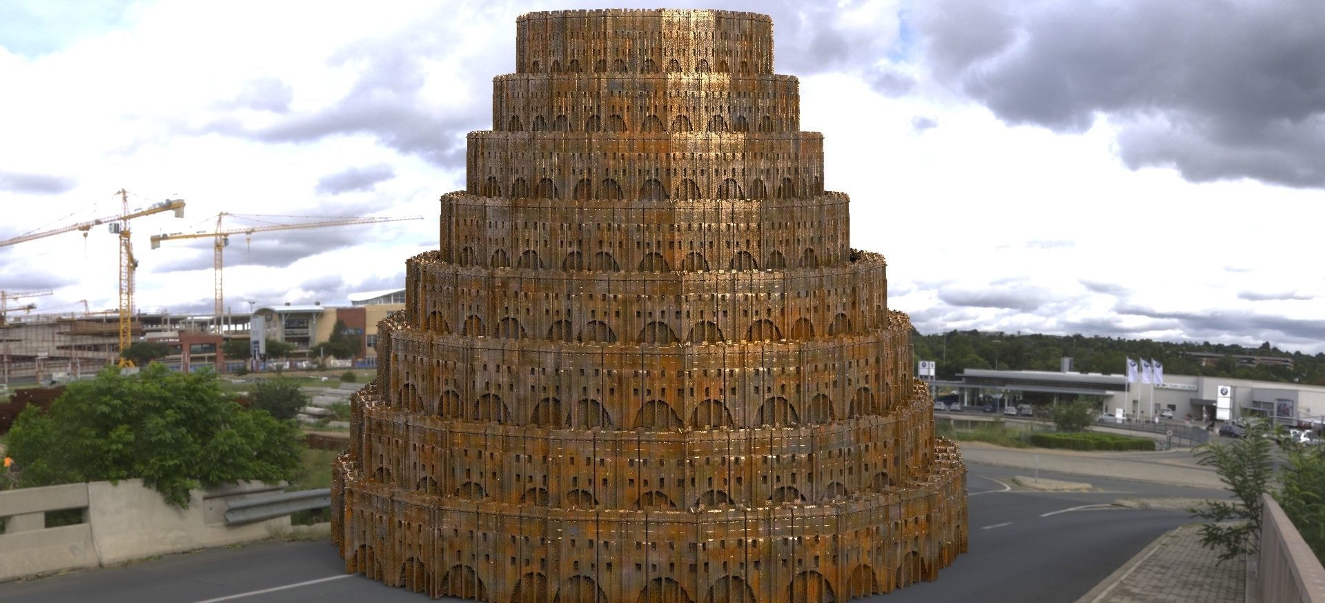 Babylon Tower of Babel 3D model | CGTrader