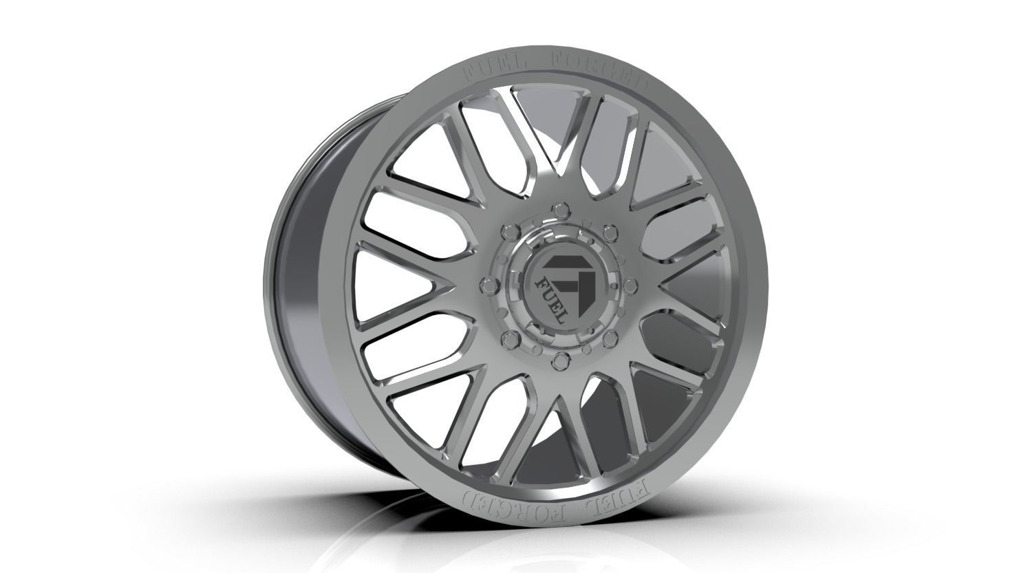 FUEL DUALLY WHEELS FF66D FRONT AND REAR 3D model 3D printable | CGTrader