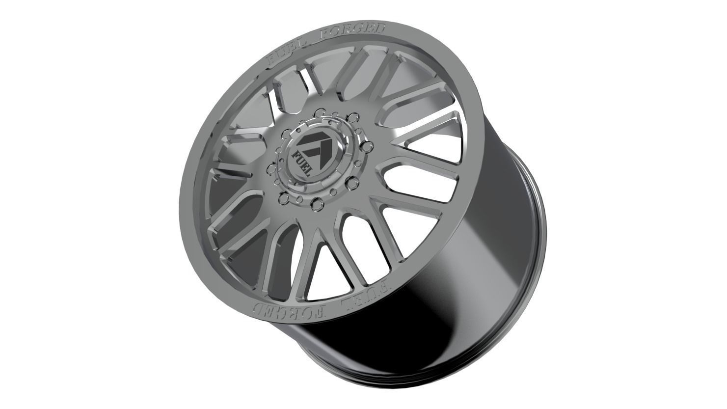 FUEL DUALLY WHEELS FF66D FRONT AND REAR 3D model 3D printable | CGTrader