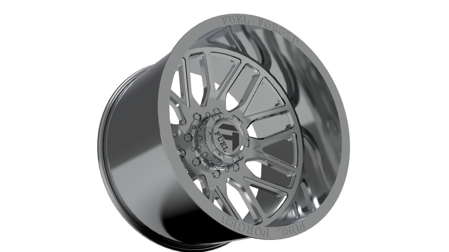 FUEL DUALLY WHEELS FF66D FRONT AND REAR 3D model 3D printable | CGTrader