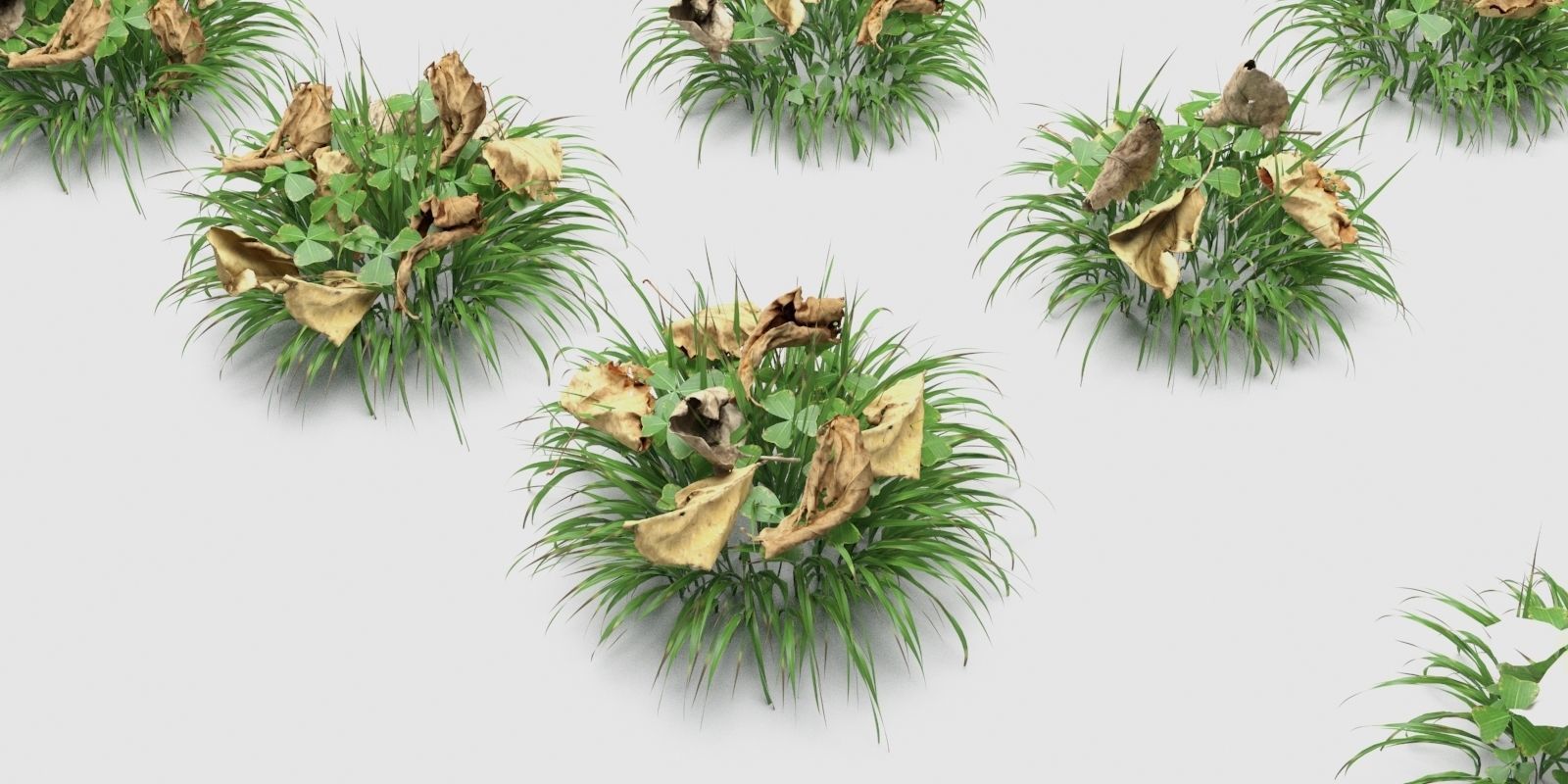 Grass sample ready for scatter 3D model | CGTrader