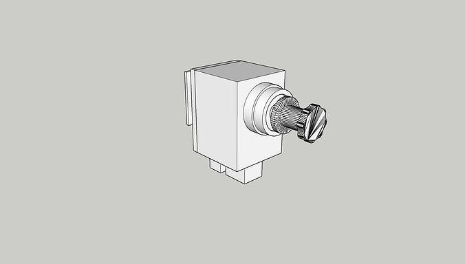 AIRBUS A320 ALTITUDE KNOB 3D model 3D printable | CGTrader