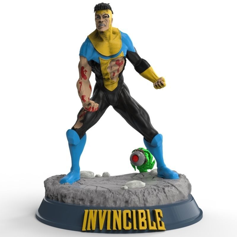 INVINCIBLE STATUE 3D model 3D printable | CGTrader