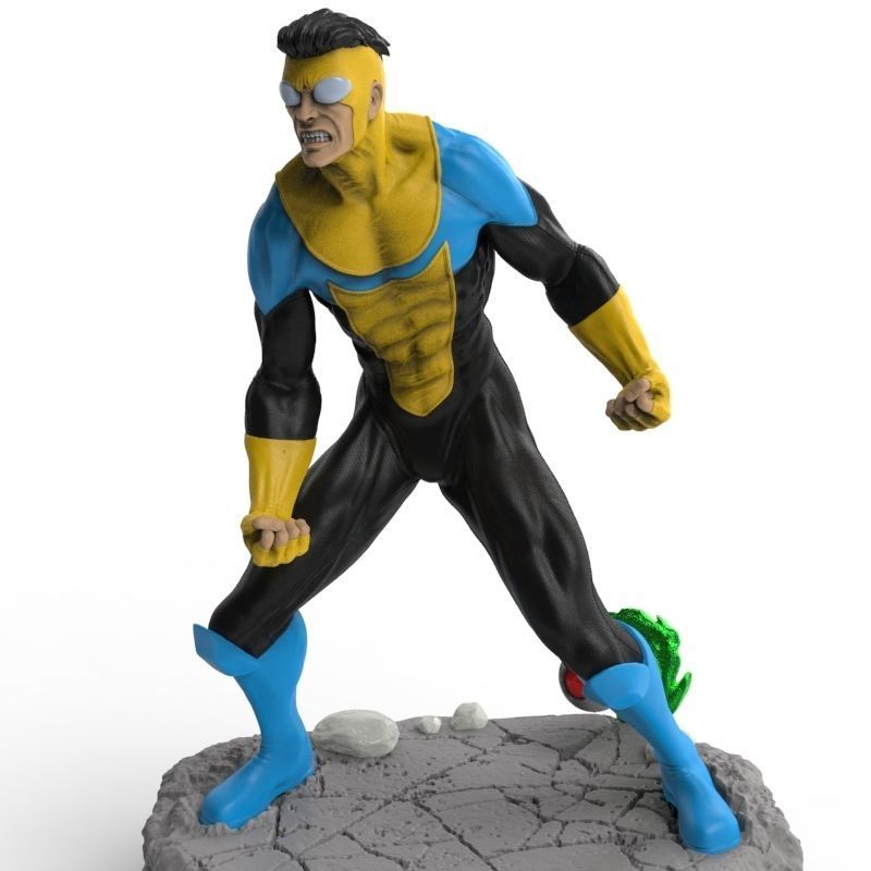 INVINCIBLE STATUE 3D model 3D printable | CGTrader