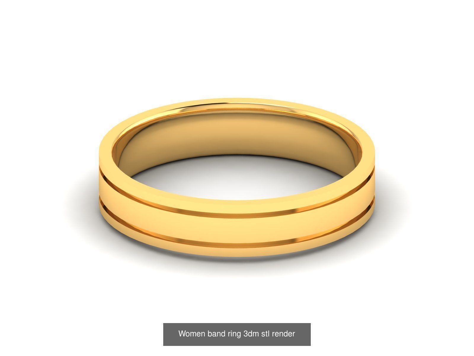 78 Plain Gold ring 3dm stl renders details 3D Model Collection | CGTrader