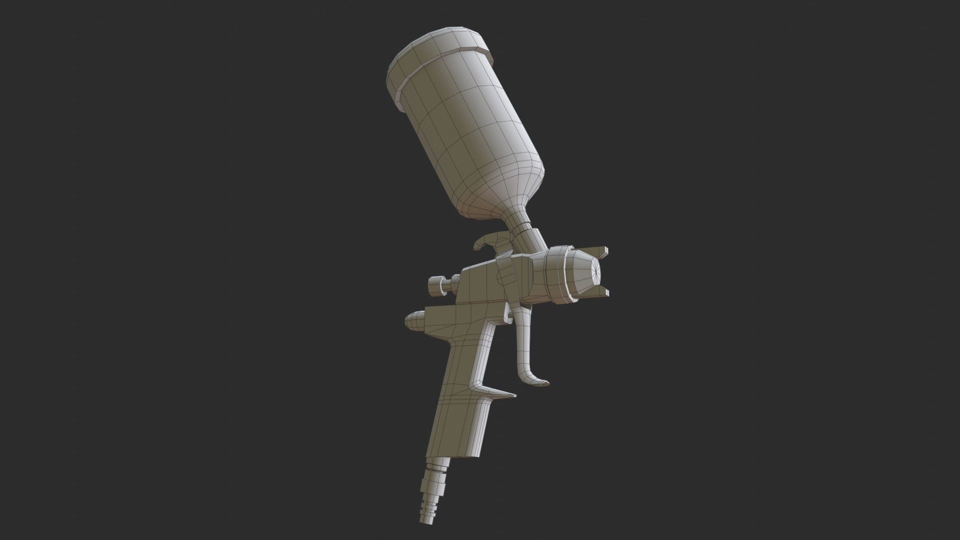 3D model Spray Gun VR / AR / low-poly animated | CGTrader