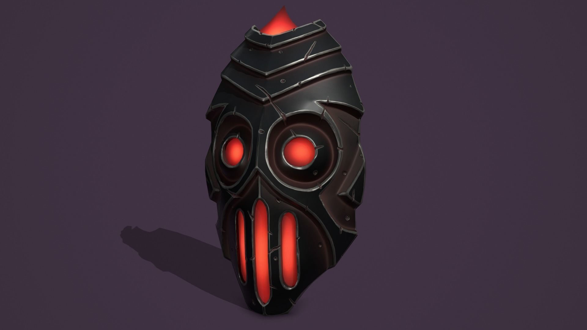 3D model Lava mask VR / AR / low-poly | CGTrader