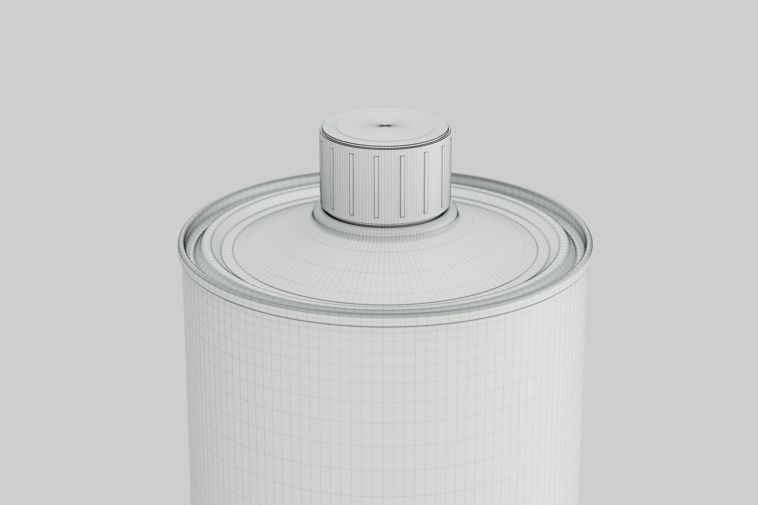 1L liquid tin can 3D model | CGTrader