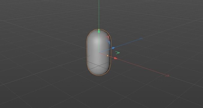 Simple capsule free 3D model | CGTrader